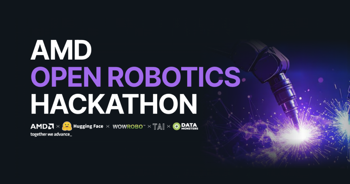 AMD Open Robotics Hackathon